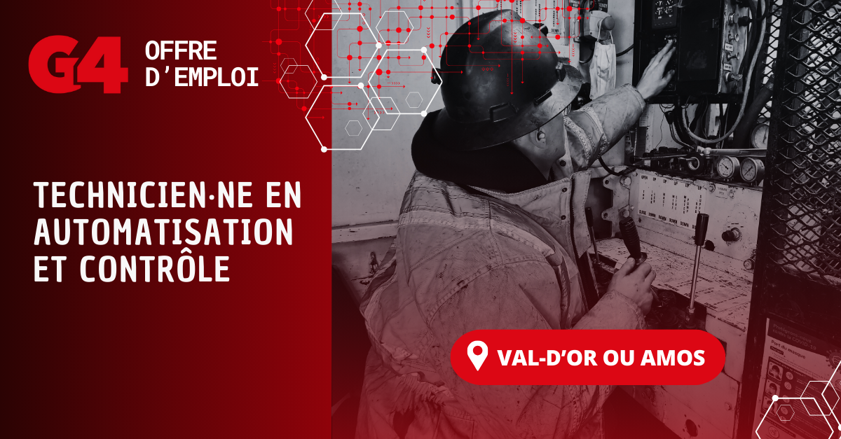 G4 - Technicien·ne en automatisation et contrôle